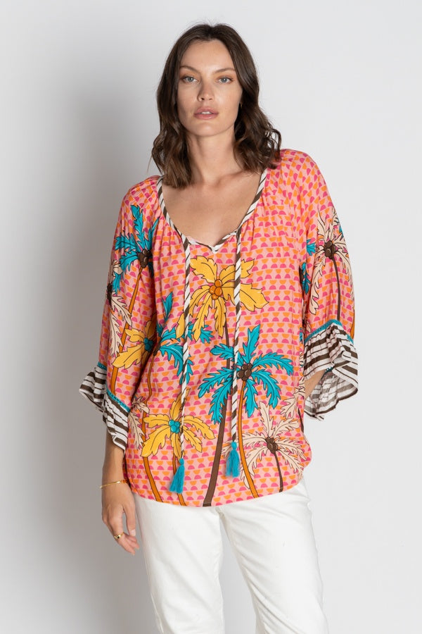 Lula Soul AQUILA Top in Coral